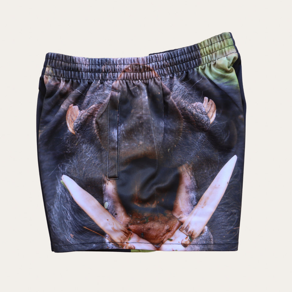 Footy Shorts – Pig Chasing Australia